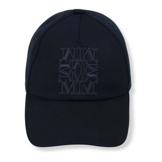 Max Mara Casquette de baseball en gabardine d&eacute;perlante - Femme - Accessoires - Bleu - Taille: 57 CM