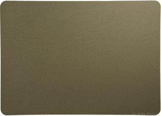ASA Tischset Lederoptik Rough Olive 46 x 33 cm