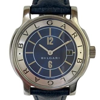 Bulgari unisex, Pre-owned, Bleu, Taille: ONE Size Montre vintage doccasion