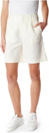 Pepe Jeans London Femme, Shorts, Blanc, Taille: 38 FR Cruz Shorts