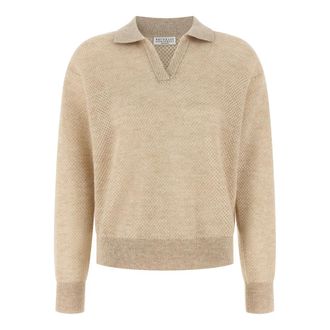 Brunello Cucinelli Damen, Strickwaren, Gelb, MGr&ouml;&szlig;e