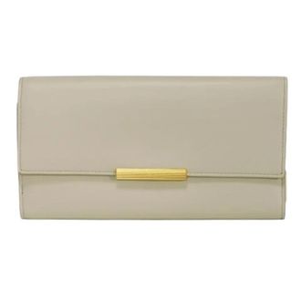 Bottega Veneta Pre-owned Continental Trifold Long Wallet - - Pre-owned - Damen - Wei&szlig; - ONE SIZE
