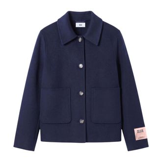 SOLOTRE Veste L&eacute;g&egrave;re - Femme - Vestes - Bleu - Taille: 46 FR