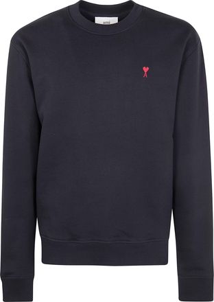 Ami Red Ami De Coeur Sweatshirt