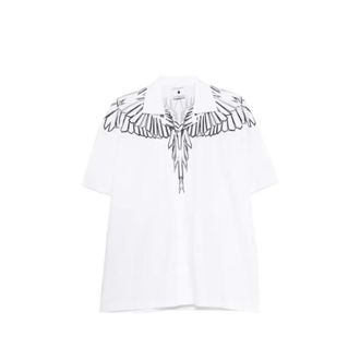 Marcelo Burlon Popeline-Hemd - - Tops - Herren - Wei&szlig; - XL