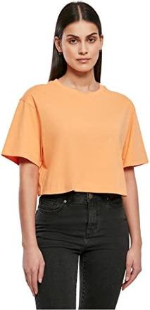 Urban Classics Femme Ladies Short Oversize Tee T-Shirt, Papaya, L EU