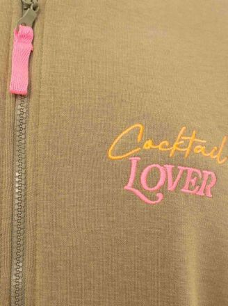 Zwillingsherz Sweatjacke Zwillingsherz Bombermantel Cocktail Lover