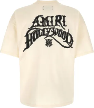 Amiri Hollywood T-Shirt - Cream
