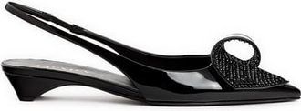 Prada Escarpins en cuir verni