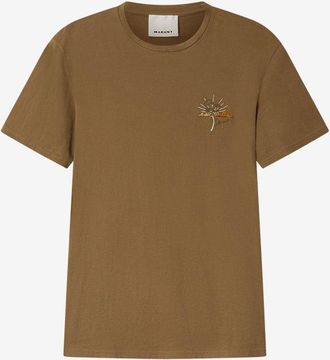 Isabel Marant T-shirt Honore - Homme - Kaki - Taillexs - Isabel Marant