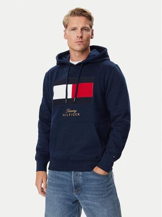 Tommy Hilfiger Sweatshirt Gifting Flag MW0MW45189 Dunkelblau Regular Fit