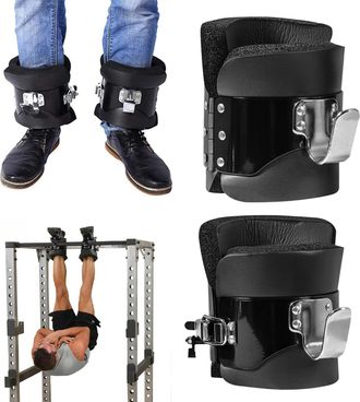Generic H&auml;ngende Schwerkraft-Inversionsstiefel zum Hochziehen - robustes Kn&ouml;chelverriegelungssystem, dicker Schaumstoffpolsterungskomfort, sichere Metallschna