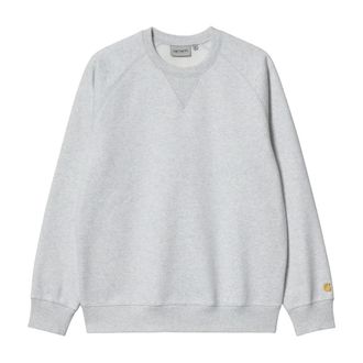 Carhartt Work in Progress Heather Gold Chase Sweatshirt - - Sweatshirts & Hoodies - Herren - Grau - XS
