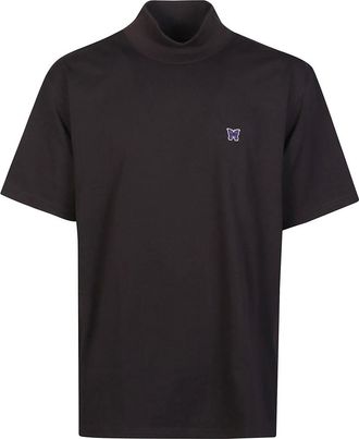 Needles Homme, Tops, Violet, Taille: XL Polo &agrave; col montant