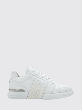Philipp Plein Baskets Royal Street en cuir lisse avec logo Hexagon