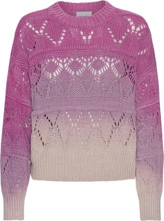 Americandreams Americandreams, Femme, Pulls, Violet, Taille: 44 FR Cassie Cotton Pullover