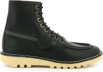 Kickers Homme, Chaussures, Noir, Taille: 40 EU Lace-up Bottes