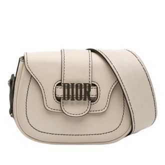 Dior Pre-owned D Fence Saddle - - Pre-owned - Damen - Wei&szlig; - ONE SIZE