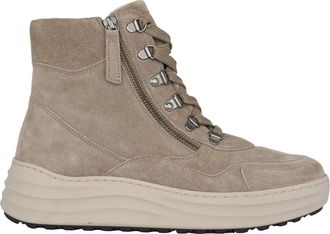 Gabor Femme, Chaussures, Gris, Taille: 40 1/2 EU Bottine &agrave; lacets et fermeture &eacute;clair avec doublure chaude