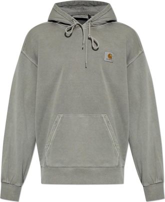 Carhartt Work in Progress Homme, Sweatshirts et sweats &agrave; capuche, Gris, Taille: XL Nelson SweaT-shirt