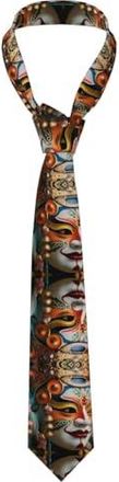 Generic Cravate Types De Maquillage Du Visage Classique Necktie &Eacute;l&eacute;gant Cravate DAffaires Pour Affaires Mariage Travail