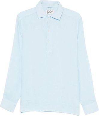 MC2 Saint Barth Homme, Tops, Bleu, Taille: L Raphael Polo Long