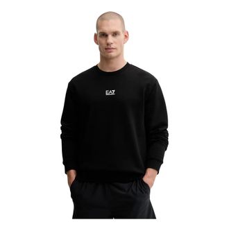 Emporio Armani Emporio Armani Ea7, Homme, Sweatshirts et sweats &agrave; capuche, Noir, Taille: L SweaT-shirt 8Npm34 Pjvtz