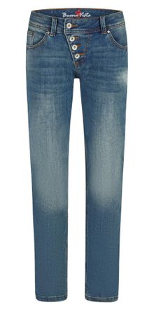 Buena Vista Damen Jeans Hose Malibu Cropped (DE/NL/SE/PL, Alphanumerisch, XL, Regular, Regular, mid Stone)