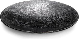 LAMBERT Kaori - Rochen Optik - Frühstücksteller, Teller, Kuchenteller - Ø: 21 cm - mit Metallic Rochen Optik - Steingut - 1 Stück