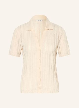 OPUS Strickbluse Sugaha weiss