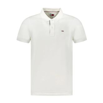 Tommy Hilfiger Homme, Tops, Blanc, Taille: XL Polo Classique Blanc en Coton