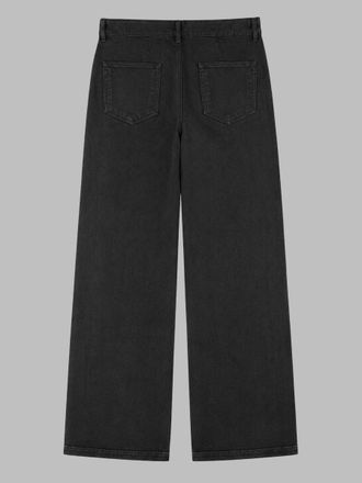 Rick Owens Mens Jeans Geth Black Cotton