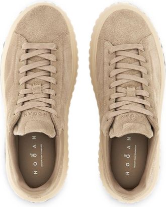 Hogan Suede Sneaker - Beige