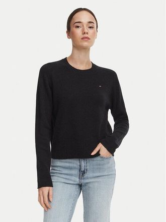 Tommy Hilfiger Pullover WW0WW51432 Schwarz Regular Fit