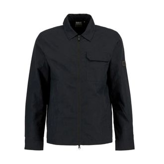Barbour Homme, Vestes, Noir, Taille: 2XL Warren Overshirt