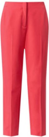 Comma Cropped Hosen - - Trousers - Damen - Rosa - XL