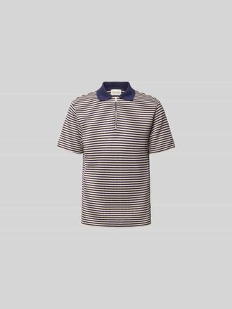Closed Slim Fit Poloshirt in Strick-Optik