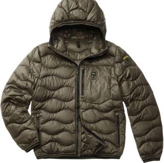 Blauer Wawe Wawe Doudoune Homme Nylon Brillant 24WBLUC03030 Vert Pigna, Vert pina, L