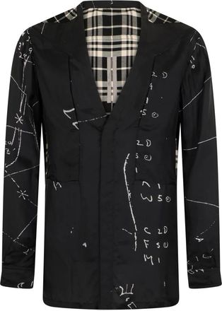 Rick Owens Homme, Vestes, Noir, Taille: S Blouses & Chemises