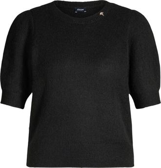 Joop Femme, Pulls, Noir, Taille: 40 FR Pull Tricot Col Rond