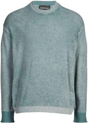 Emporio Armani Pull en laine vierge et cachemire