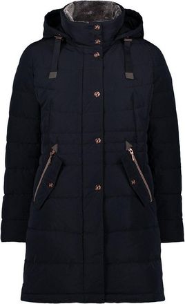 Gil Bret Steppjacke Damen Steppmantel mit Kunstfellkragen