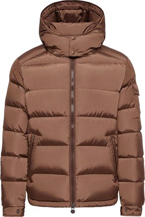 Moncler Moncler Doudoune Courte Maya Matte, Homme, Marron, Taille: 0