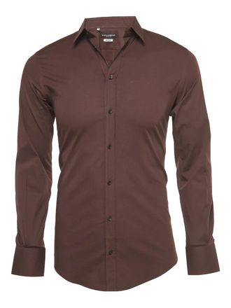 Dolce & Gabbana chemise à manches longues - Marron