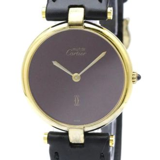 Cartier Pre-owned Must Wristwatch - Femme - Pre-owned - Rouge - Taille: ONE Size