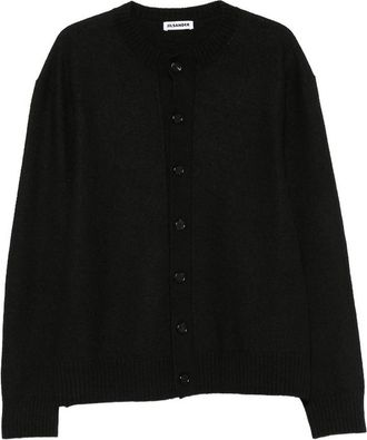 Jil Sander Pull Col Rond - Noir