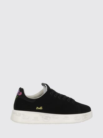 Premiata Bicolor Belle Sneakers aus Leder und Veloursleder mit Chunky-Sohle