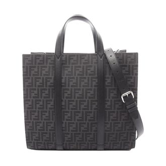 Fendi Pre-owned FF Monogram Canvas Tote Bag - - Pre-owned - Damen - Schwarzk - ONE SIZE