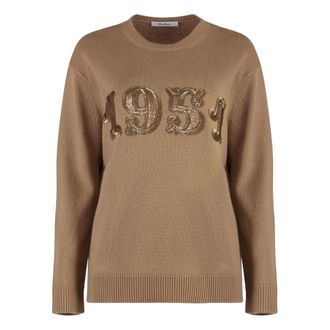 Max Mara Damen, Strickwaren, Braun, XSGr&ouml;&szlig;e