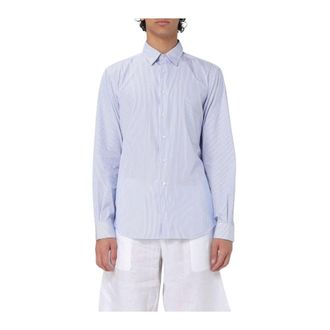 Aspesi Homme, Chemises, Bleu, Taille: M Chemise Classique &agrave; Boutons Bleu Ciel